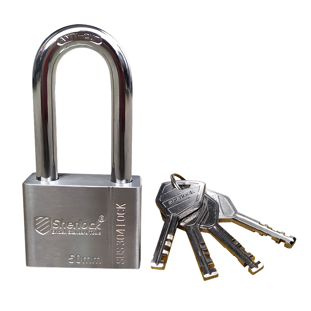 Sherlock Gembok STAINLESS STEEL 304 - 50mm (Panjang) | SHERLOCK TOOLS E-Commerce